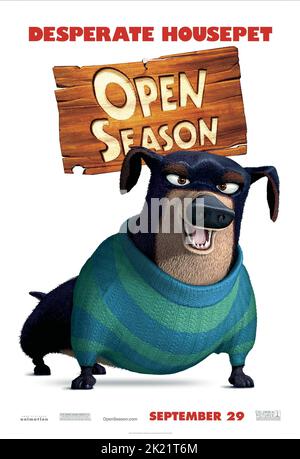 MR. WEENIE POSTER, OPEN SEASON, 2006 Stock Photo - Alamy