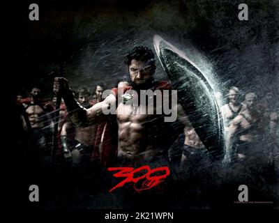 GERARD BUTLER POSTER, 300, 2006 Stock Photo - Alamy