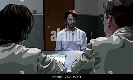 KEANU REEVES, CHAMBLEE FERGUSON, ANGELA RAWNA, A SCANNER DARKLY, 2006 ...