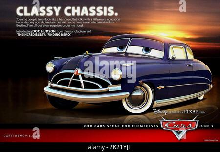 DOC HUDSON POSTER, CARS, 2006 Stock Photo - Alamy