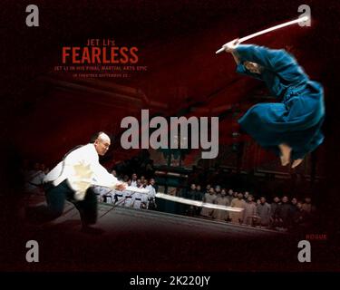 JET LI POSTER, FEARLESS: HUO YUAN JIA, 2006 Stock Photo - Alamy