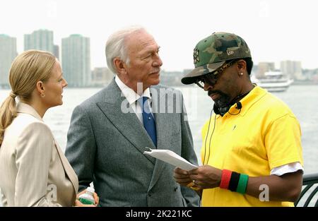CHRISTOPHER PLUMMER, SPIKE LEE, INSIDE MAN, 2006 Stock Photo - Alamy