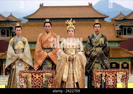 QIN JUNJIE, JAY CHOU, LIU YE, CURSE OF THE GOLDEN FLOWER, 2006 Stock Photo - Alamy