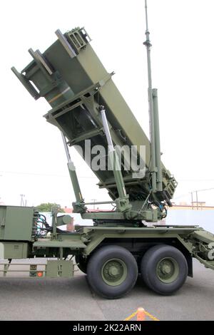 Japan Self Defense Force Patriot Missile launcher at Yokota Air Base ...