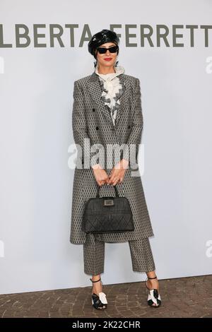 Rym Saidi , ? Milan Fashion Week - Women S/S 2026 Serena Uziyel ...