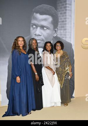 Pamela Poitier, Beverly Poitier-Henderson, Sherri Poitier, Anika ...