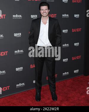 Dylan Flashner arrives at the BANDIT World Premiere held at the Harmony ...