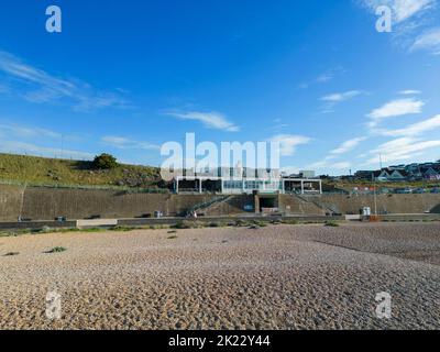 Aerial view of Saltdean seafront, east sussex coast Stock Photo - Alamy