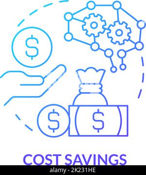 Cost Optimization concept. Smart financial planning and effective ...