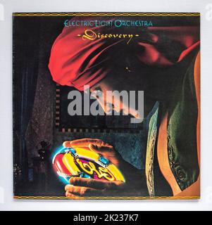 Electric light orchestra,Discovery album cover Stock Photo - Alamy