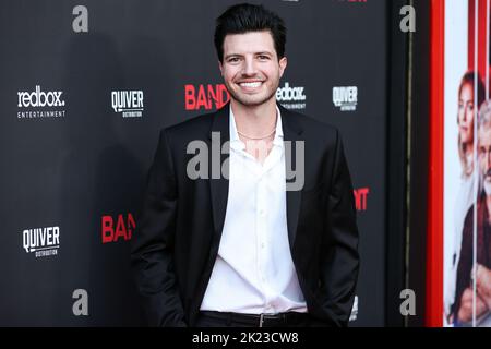 Dylan Flashner arrives at the BANDIT World Premiere held at the Harmony ...