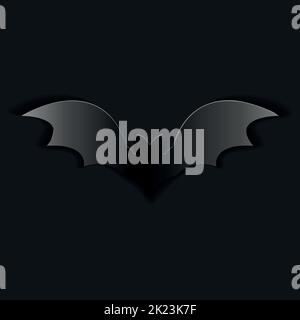 paper cut postcard. happy halloween Stock Vector Image & Art - Alamy