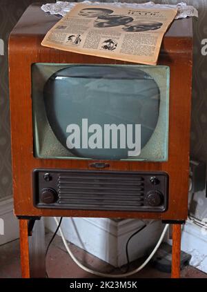 broadcast,television,television set,Bush TV 12,tabletop television set ...