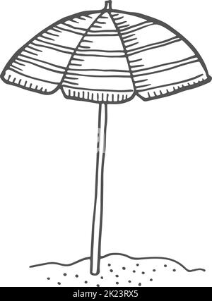 Sun lounger color line icon. Pictogram for web page Stock Vector Image ...