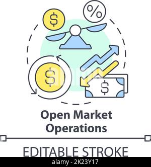 open operations line icon vector illustration Stock Vector Image & Art ...