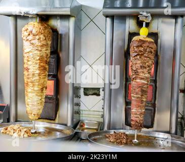 Arabian Chicken Oven Shawarma Recipe Stock Photo - Alamy