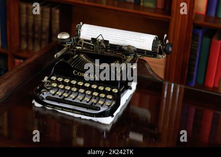 Nairobi, Kenya - 30 October 28 2017: interior of Museum of Karen Blixen ...