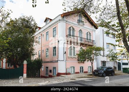 Santarem, Portugal - October 27, 2020: Architecture detail of typical ...