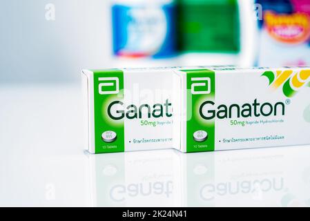 CHONBURI, THAILAND-NOVEMBER 22, 2021 : Duocetz manufactured by MEGA ...