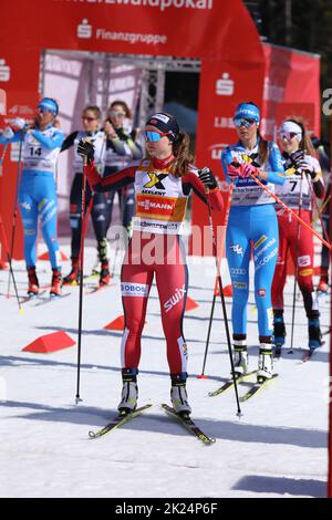 WESTVOLD HANSEN Gyda (Norwegen) beim 5km Langlauf, AUT, FIS Nordische ...