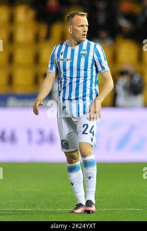 Lorenzo Dickmann (Spal) during the Italian Football Championship League ...