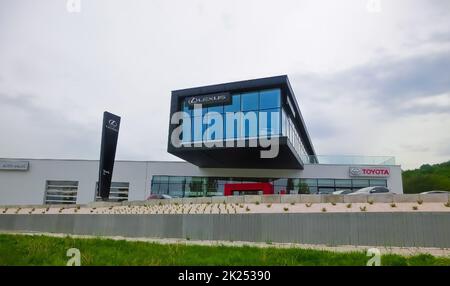 Kosice, Slovakia - May 13, 2022: Exterior view of Lexus dealership in ...
