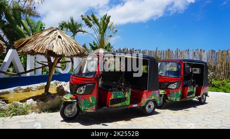 The most popular transport in the Dominican Republic is scooters and ...