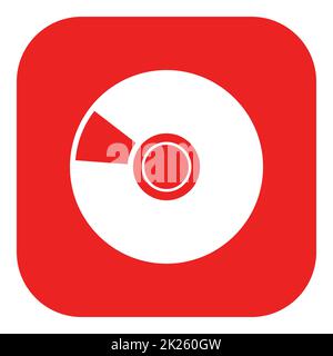 Disc and app icon Stock Photo - Alamy