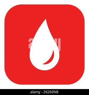 Water drop and app icon Stock Photo - Alamy
