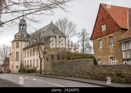 old town of Korbach in Germany Stock Photo - Alamy