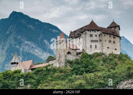 Gutenberg Castle, Balzers, Liechtenstein Stock Photo - Alamy