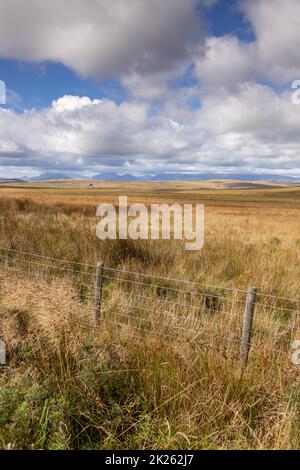 Clouds over the Denbigh moors, North Wales Stock Photo - Alamy