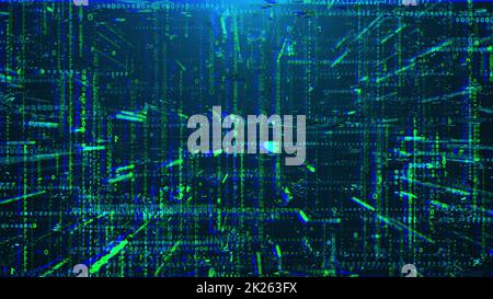 Distortion and glitches in digital circuits Stock Photo - Alamy
