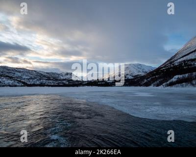 Landscape in Troms og Finnmark, Tromso, Norway Stock Photo - Alamy