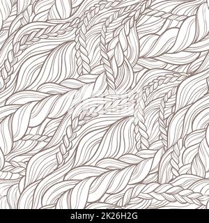 braid hair pattern Stock Photo - Alamy