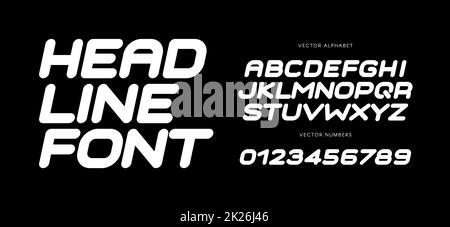 Speed alphabet. Bold italic letters with glossy steel metal gradient ...