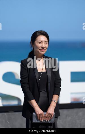 Cho Yun-Hee attended 'Walk Up' Photocall during 70th San Sebastian ...