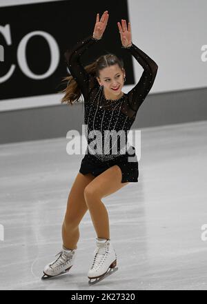 Oberstdorf, Germany. 22nd Sep, 2022. Figure Skating: Challenger Series ...