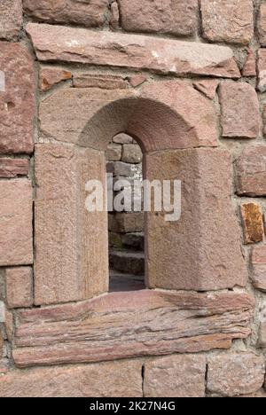 A window in the fortress wall. The embrasure. The Bobruisk Fortress ...