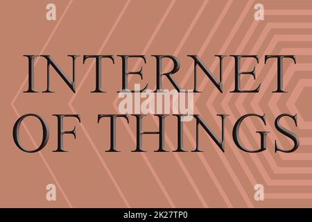 IoT - Internet of things, word cloud concept on white background Stock ...