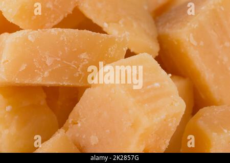 Parmesan cheese close up - full screen Stock Photo - Alamy