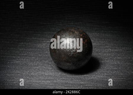 metal, sphere, rusty, ball, old, iron, background, grunge, orange ...