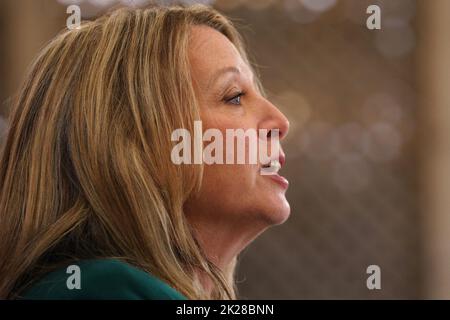 Ontario NDP MPP Marit Stiles announces her provincial leadership ...