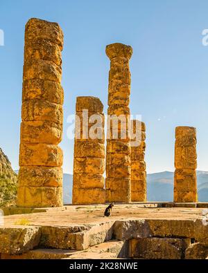 ancient world, Greece, religion, Oracle of Delphi, priest Pythia during ...