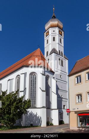 Aichach, small town in Germany Stock Photo - Alamy