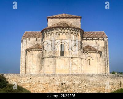 Sainte-Radegonde medieval Church, Talmont sur Gironde, Charente ...