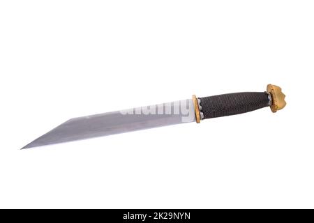 Traditional Seax with wire wound hilt Stock Photo - Alamy