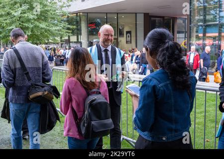 The State Funeral of HM Queen Elizabeth II at Westminster Abbey ...