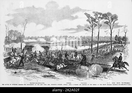 The Battle of Pittsburg Landing - Engagement on the right wing, General ...