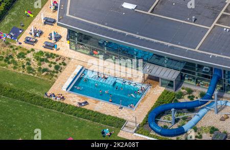 Luftbild, Wananas Sport- und Freizeitbad, Baukau-West, Herne ...